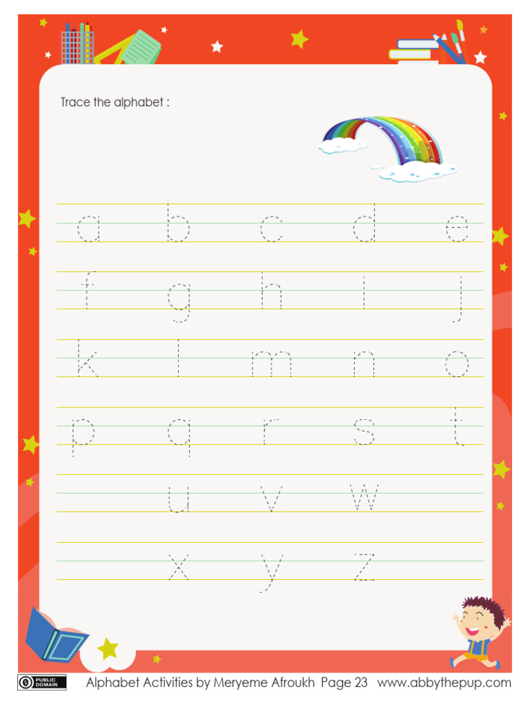 Alphabet Activities Page 23 | PDF
