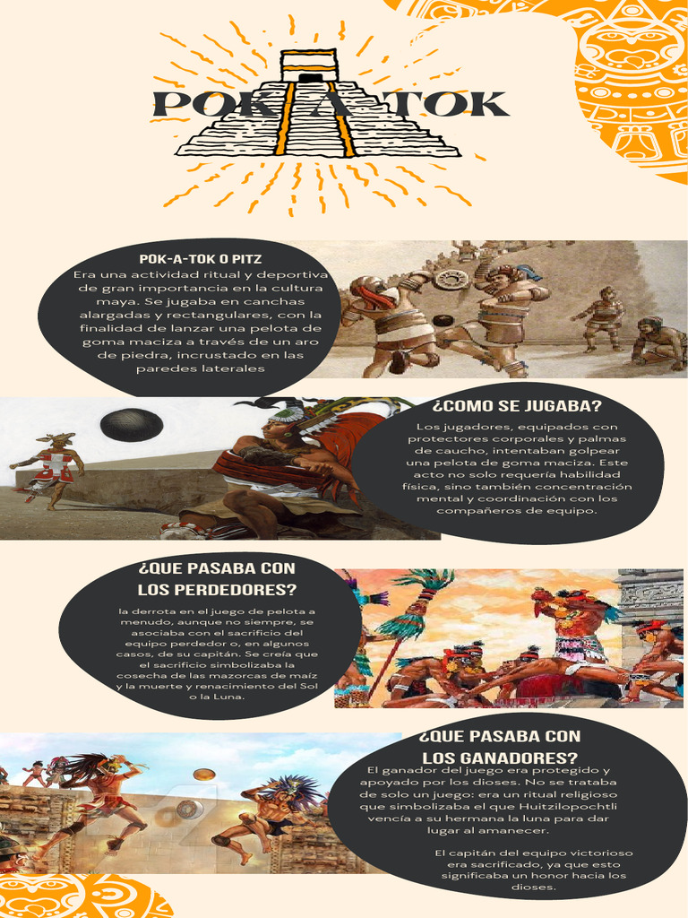 Cómo se jugaba al Pok-a-tok | PDF | Deportes | Cultura de las Americas