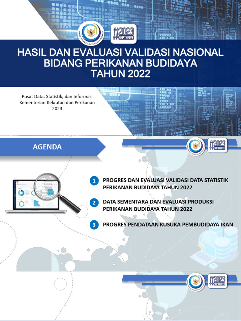 2023.03.01 - Evaluasi Validasi Nasional Satu Data KP - Bidang DJPB - 2022 - Final | PDF