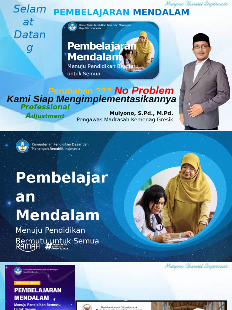 Pembelajaran Mendalam - Mulyono, M.pd. | PDF