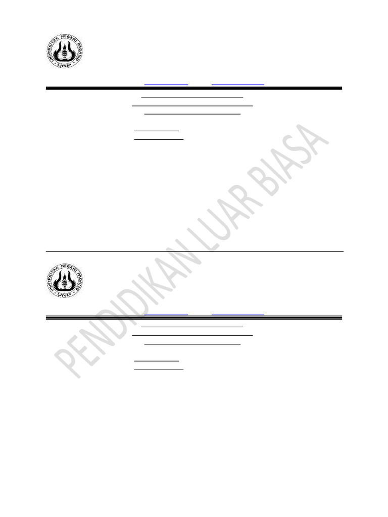 Blanko Bebas Pustaka Plb | PDF