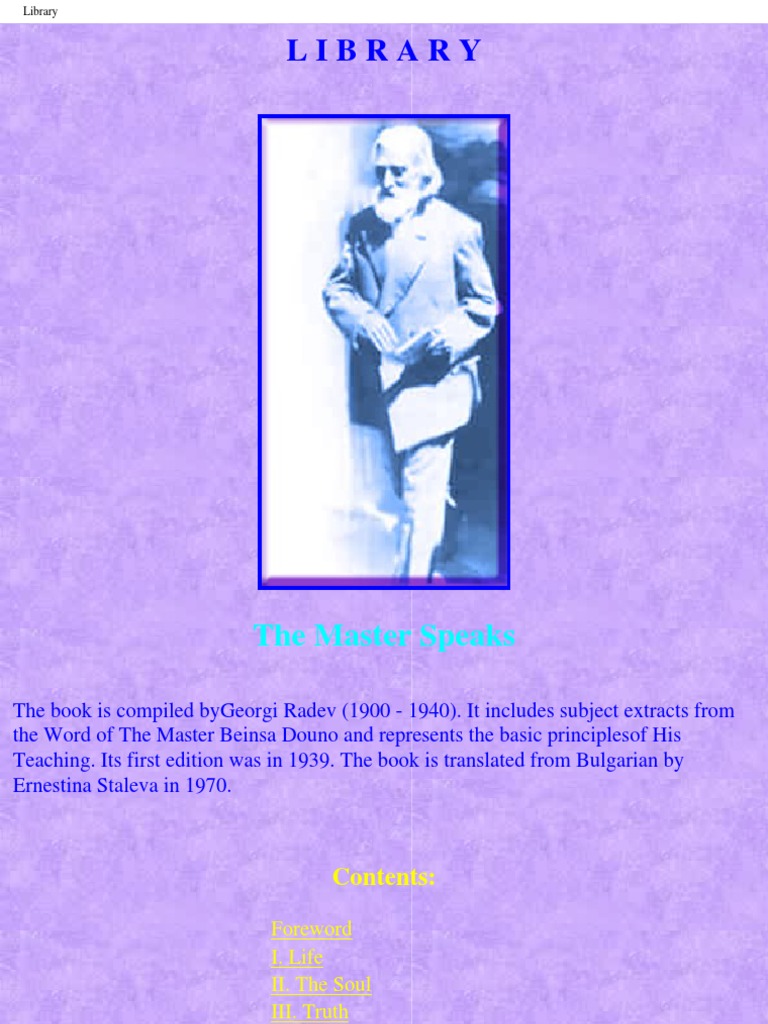 Beinsa Douno - Basic Principles, Compiled by Georgi Radev (Peter Deunov ...