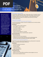 BA II Plus Calculator Usage Guide | PDF | Calculator | Mathematics