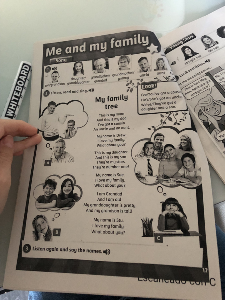 Tema 3: Me and My Family English Language. | PDF