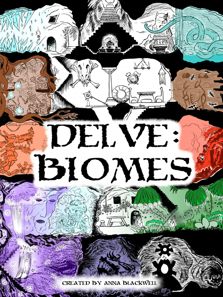 New Delve Biomes Exploration Guide | PDF | Ant | Magma