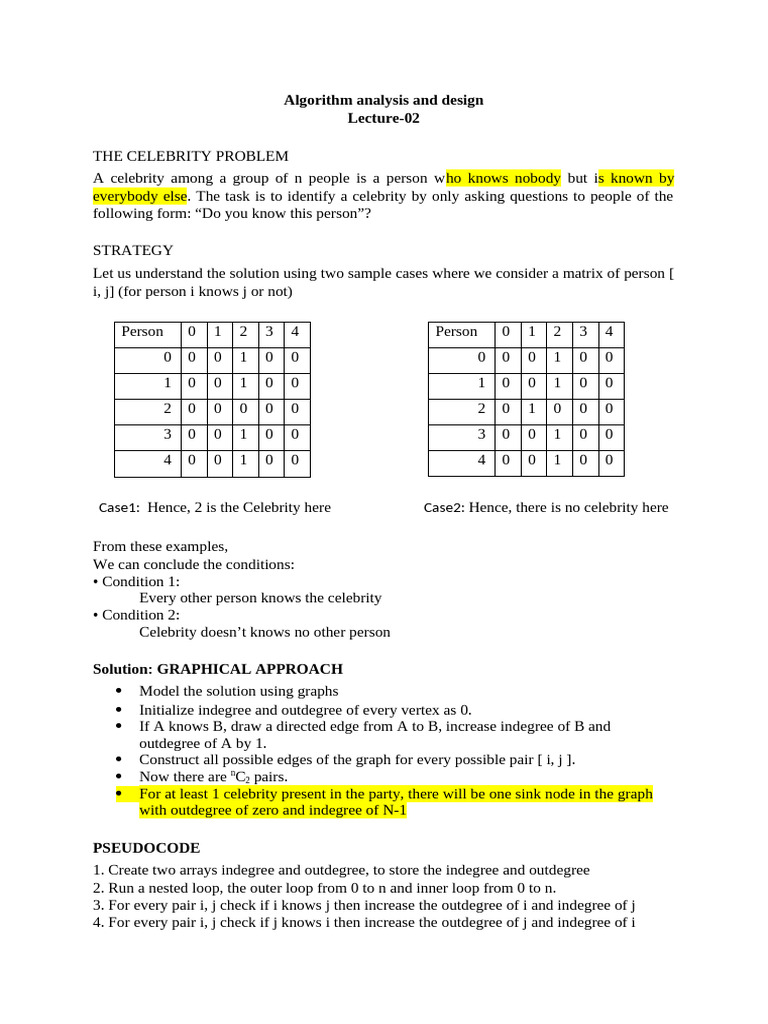 AAD-Lec02 | PDF | Algorithms | Applied Mathematics
