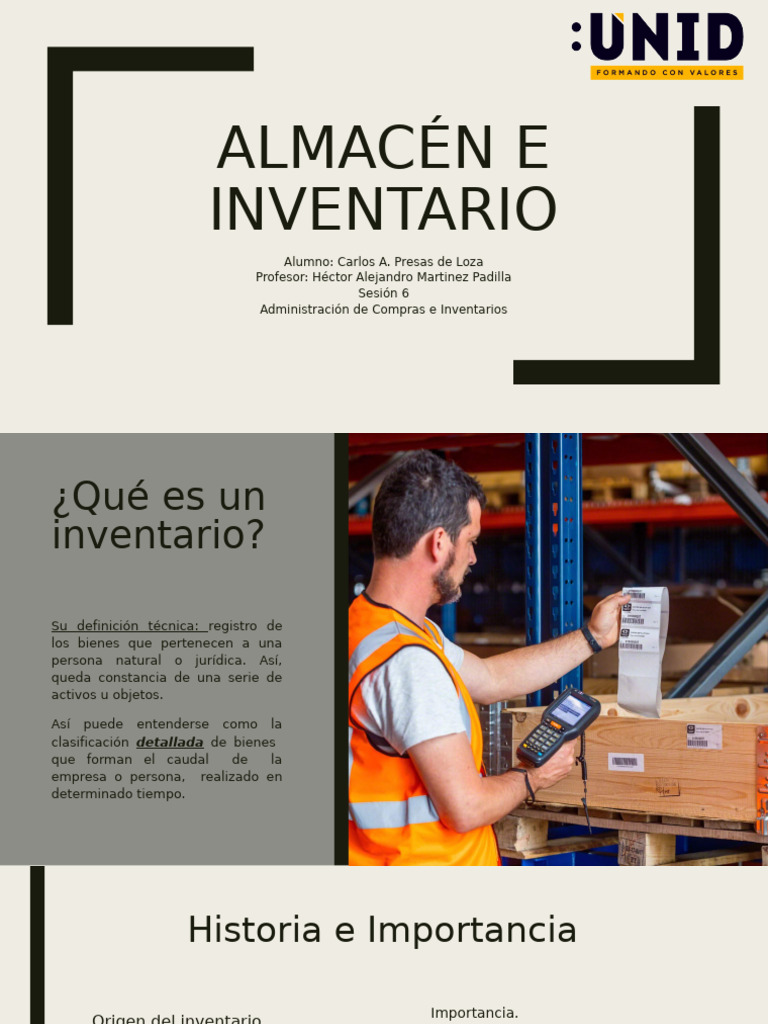 Almacén e Inventario | PDF | Lean Manufacturing | Negocios económicos