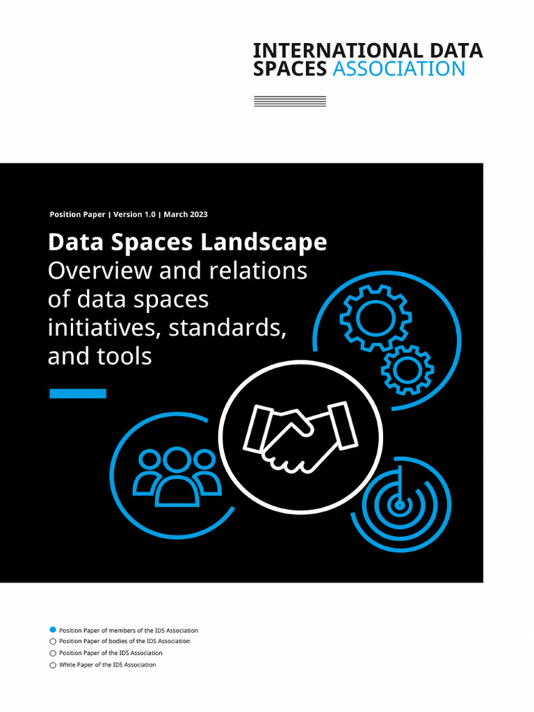 Data Spaces Landscape Overview 2023 | PDF | Cloud Computing ...