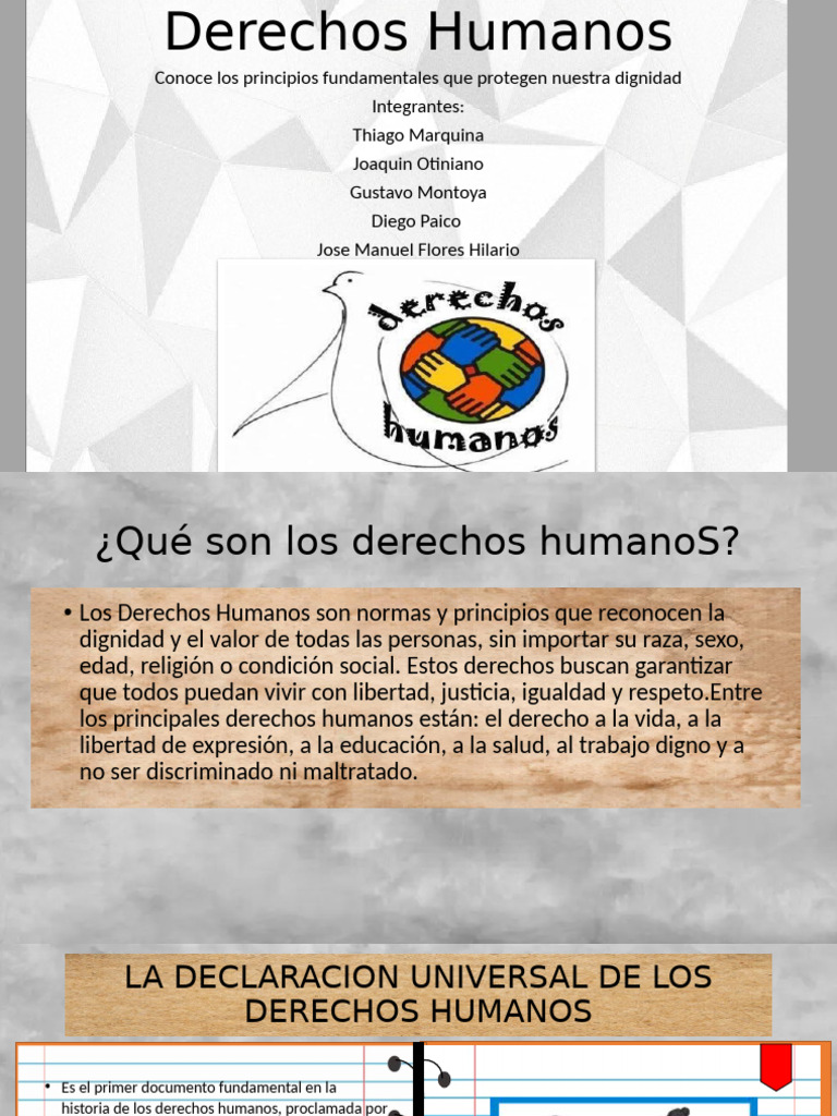 Derechos Humanos (Autoguardado) - 1 | PDF | Derechos humanos | Etica social