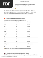 Shortcut ALT untuk Simbol Matematika | PDF