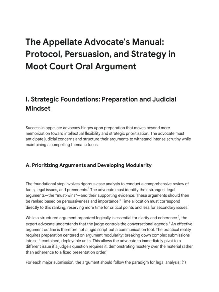 Law Moot | PDF | Nonverbal Communication | Argument