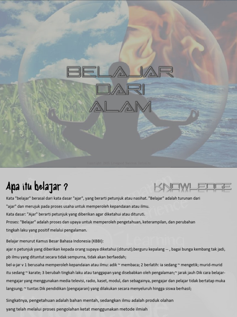 Mengenal Unsur Klasik Alam | PDF