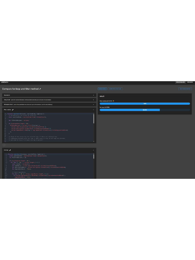 Js Bench | PDF