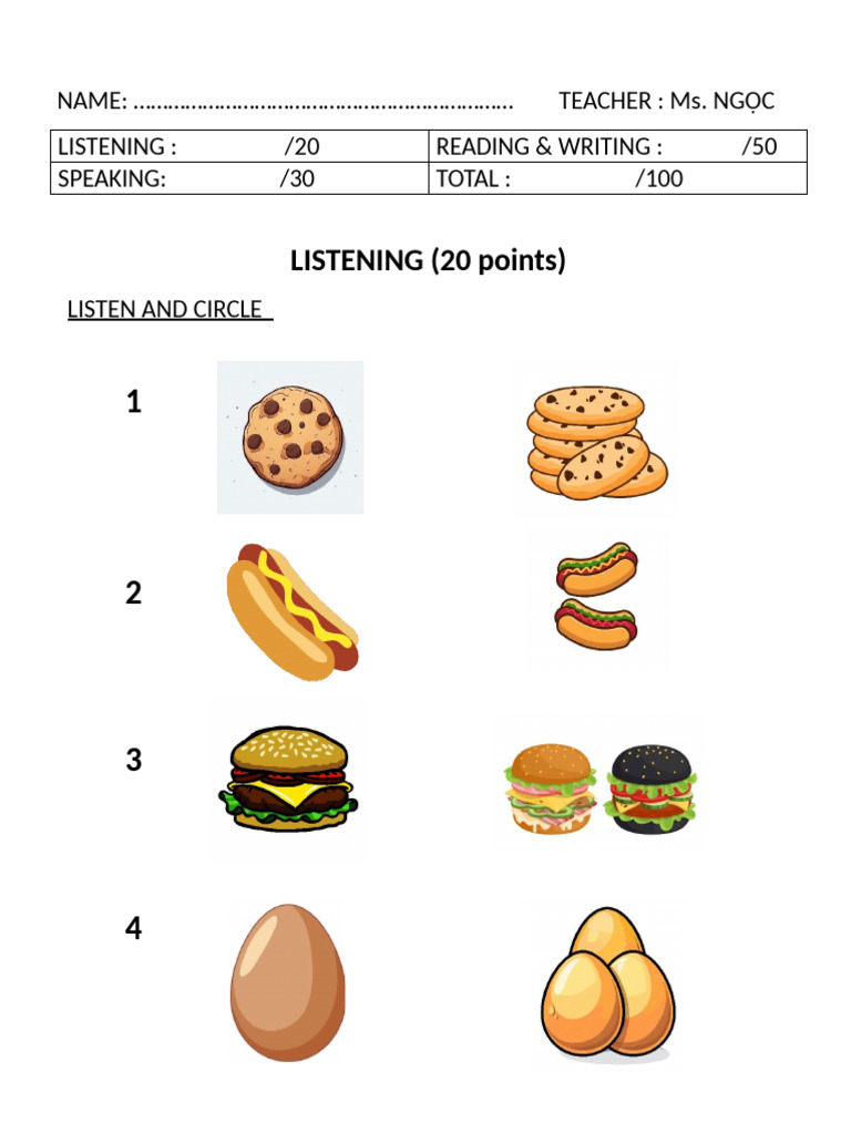 Final Test Kitty 2b | PDF