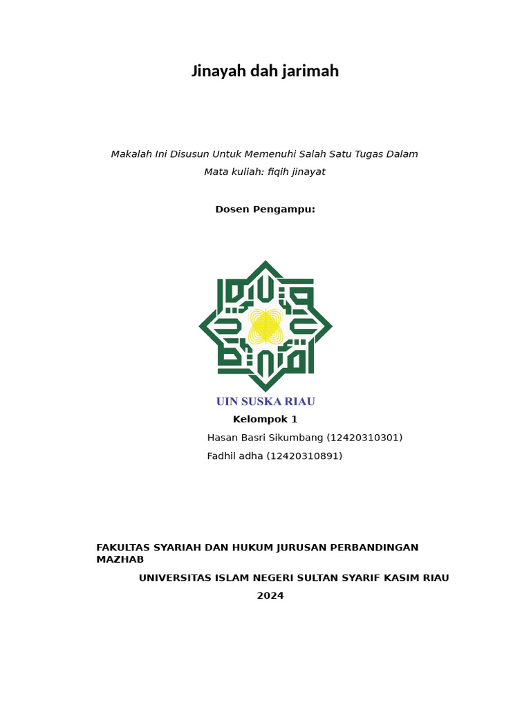 Makalah H.hasan Basri | PDF