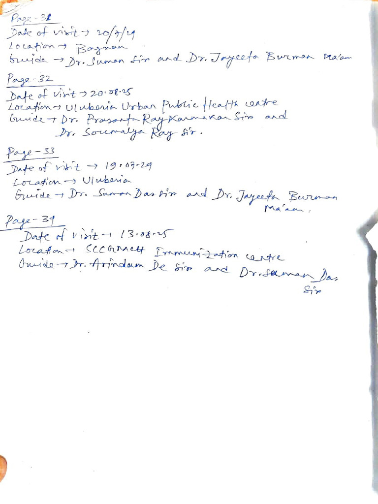 Community Medicine Log Book Rest Part | PDF | Breastfeeding | Infection