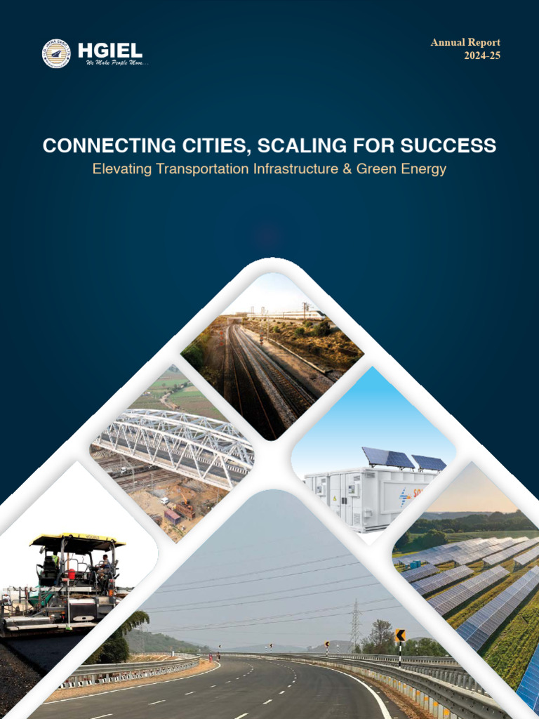 Infrastructure and Green Energy Report 2024-25 | PDF | Infrastructure ...