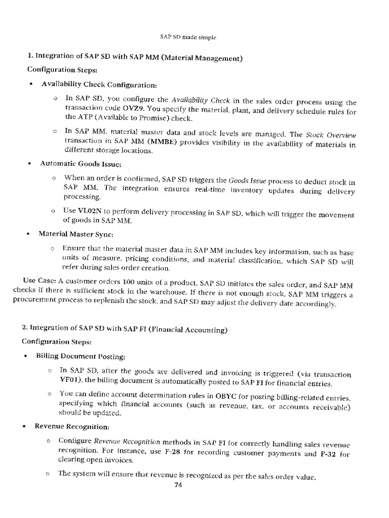 SAP NOTES1 Integration | PDF