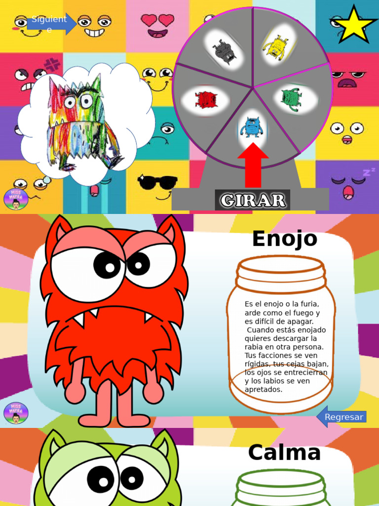 Las Emociones Del Monstruo de Colores | PDF