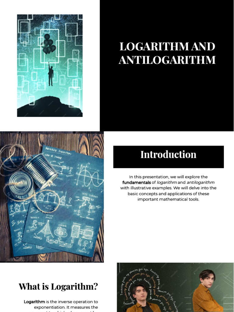 Logarithm and Antilogarithm Basics | PDF | Logarithm | Exponential Function
