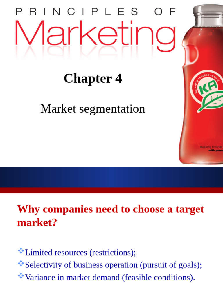 05.market Segmentation | PDF | Market Segmentation | Market (Economics)