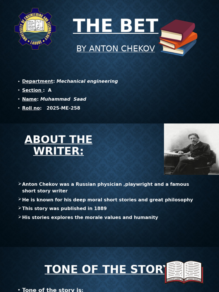 The Bet | PDF