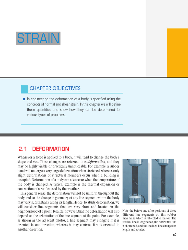 Understanding Strain and Deformation | PDF | Mechanics | Classical ...