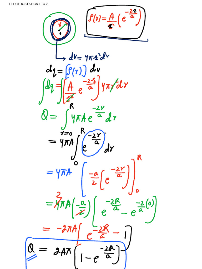 Electrostatics Lec7 | PDF