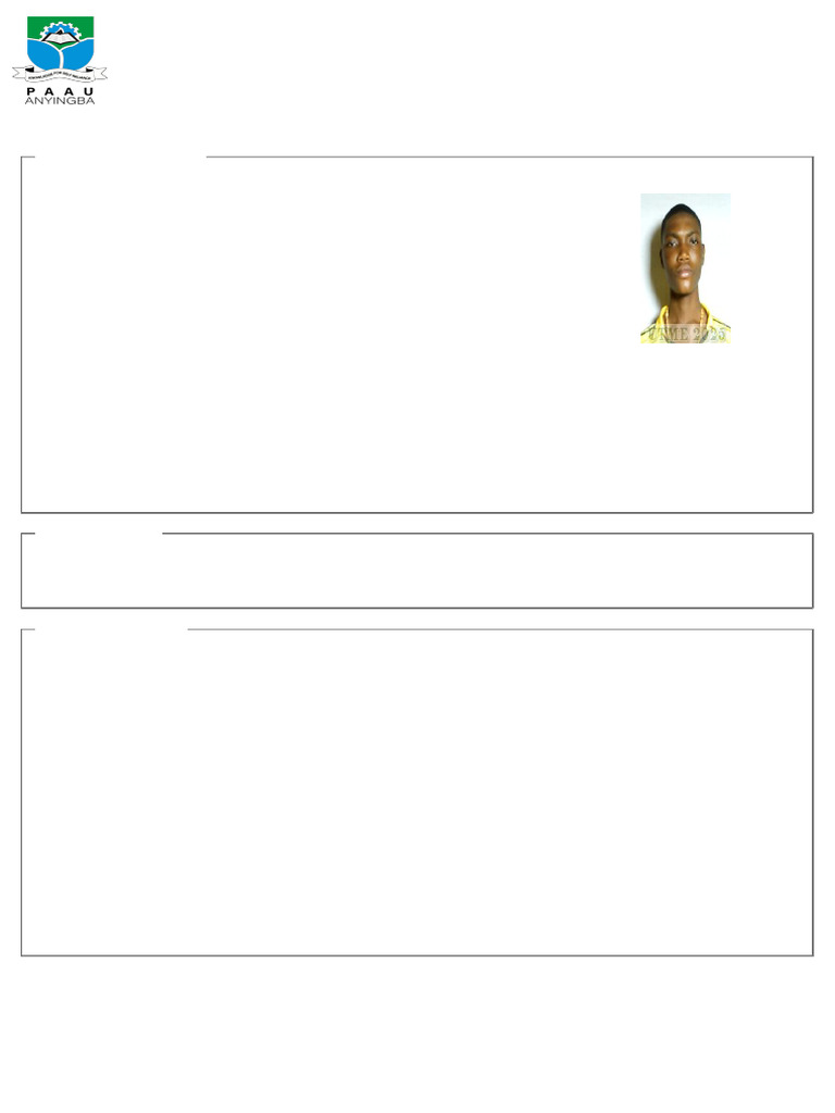 Application Slip | PDF