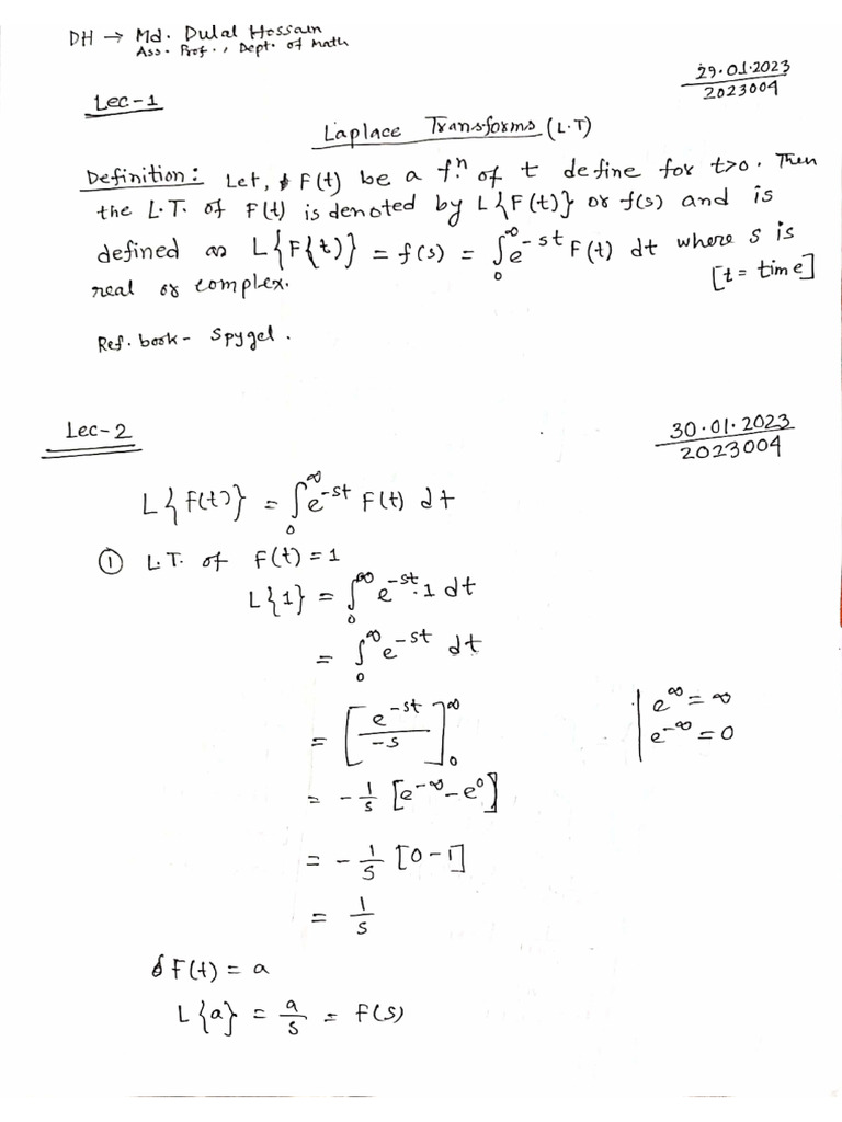 Dulal Sir - Math 2.1 | PDF
