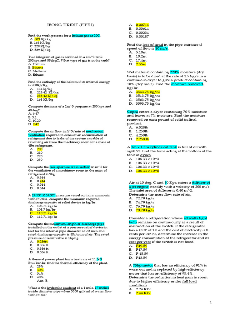 Look Ibong Tiririt Pipe 2 Copy 0 | PDF | Pump | Pressure