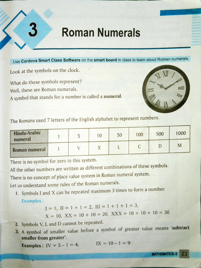 Class 3 Maths Chapter 3 | PDF