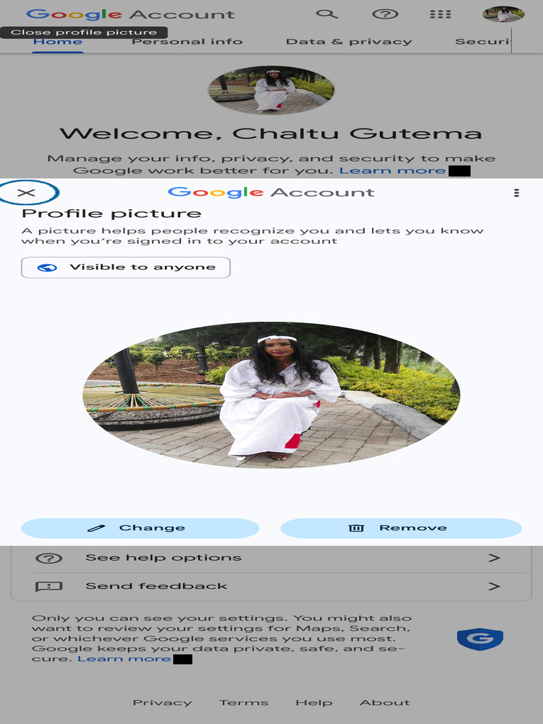 Manage Google Account Privacy Settings | PDF
