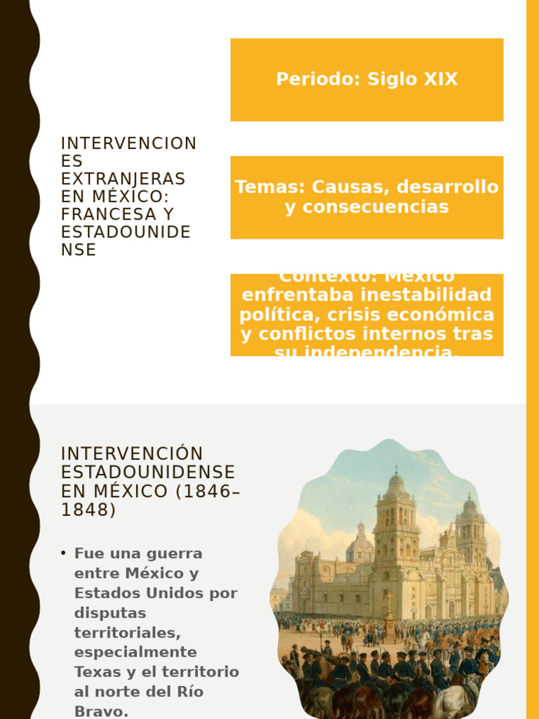 Intervenciones Extranjeras Mexico 2 | PDF | México