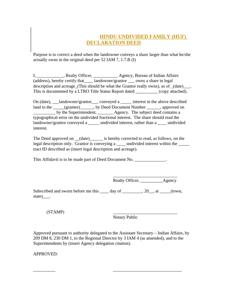 Sample Affidavits For 52 Iam 7 Corrective Deeds and Affidavits 508 | PDF | Deed | Affidavit