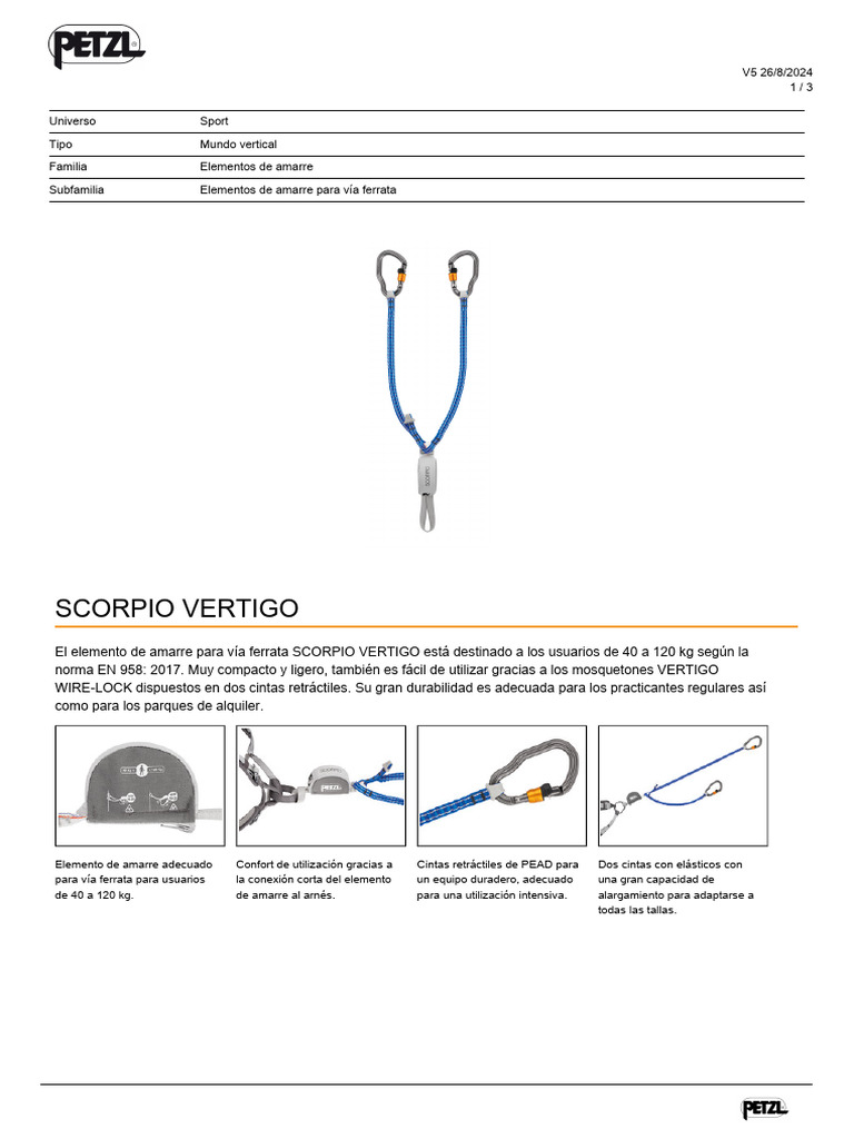 SCORPIO VERTIGO Es Sport | PDF