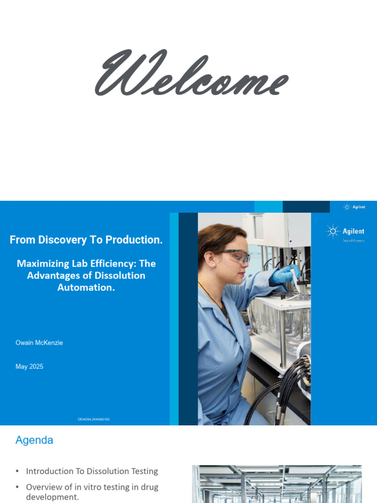 Maximizing Lab Efficiency - The Advantages of Dissolution Automation ...