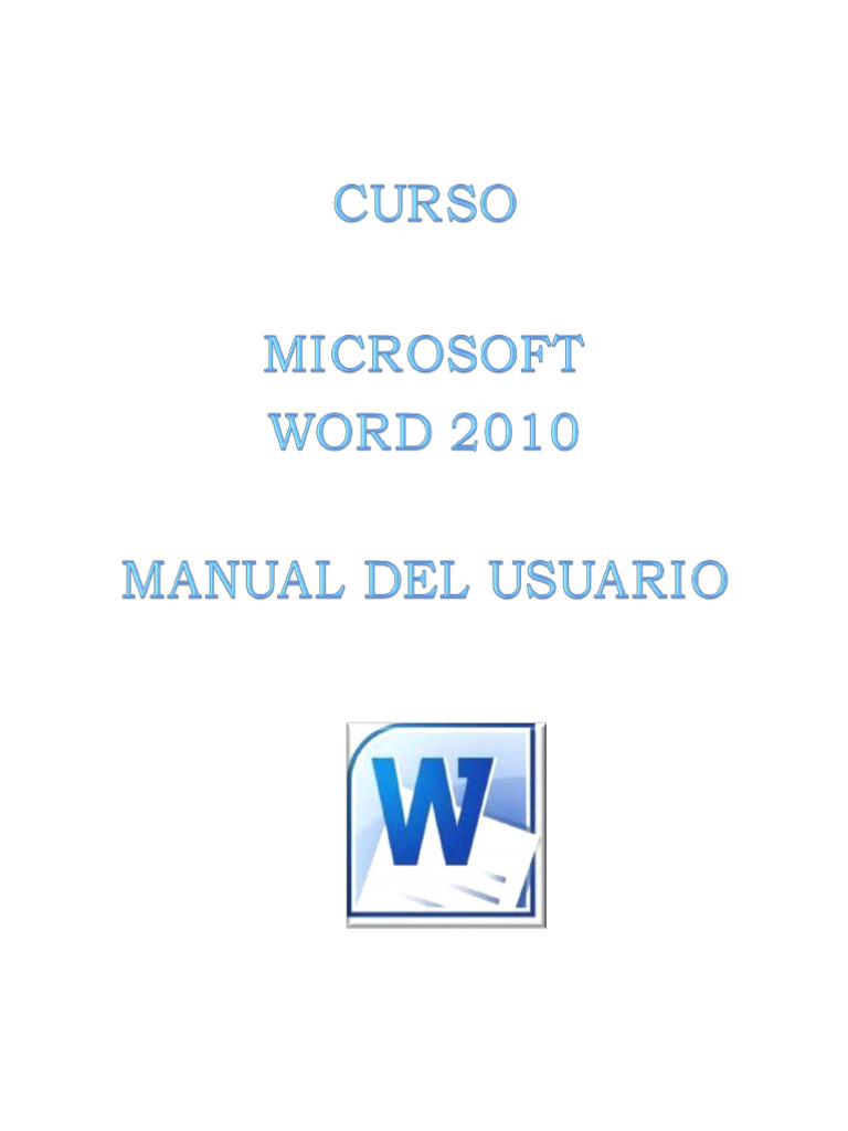 Manual de Usuario Microsoft Word 2010 | PDF | Ventana (informática ...