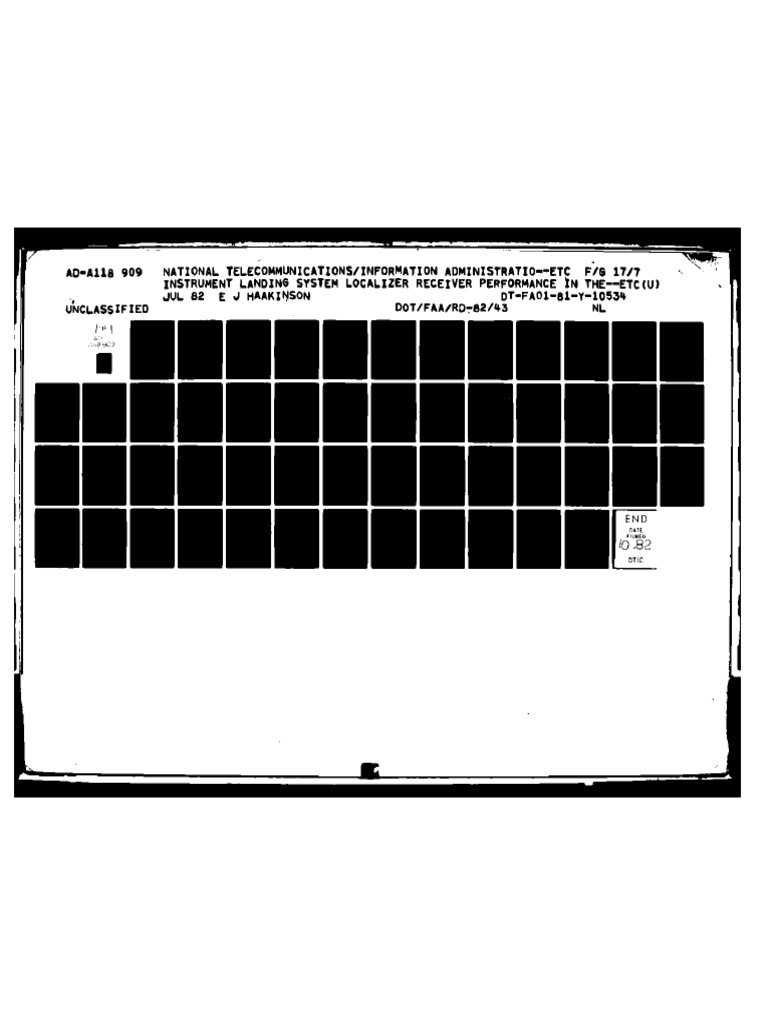 ILS Localizer Receiver | PDF | Frequency Modulation | Telecommunications Engineering