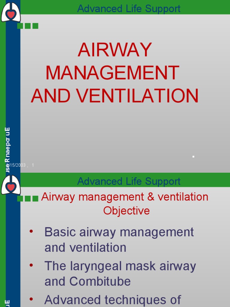 04 Airway Management | PDF | Clinical Medicine | Medicine