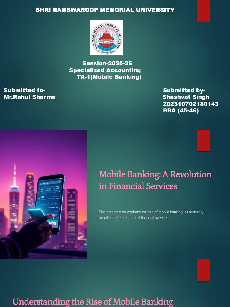 Mobile Banking: Transforming Finance | PDF | Banks | Computer Security
