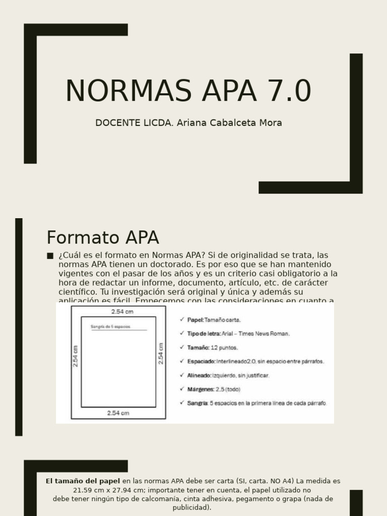 Guía Completa de Normas APA 7.0 | PDF | Estilo apa | Red mundial