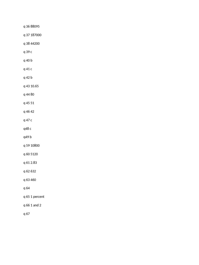 Kaplan Answers | PDF