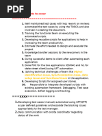 Tosca Action Modes and Test Case Design | PDF | Transmission Control ...