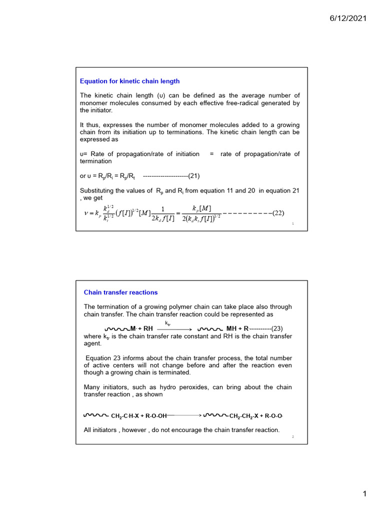 Polymer 3 (Compatibility Mode) | PDF | Copolymer | Polymers