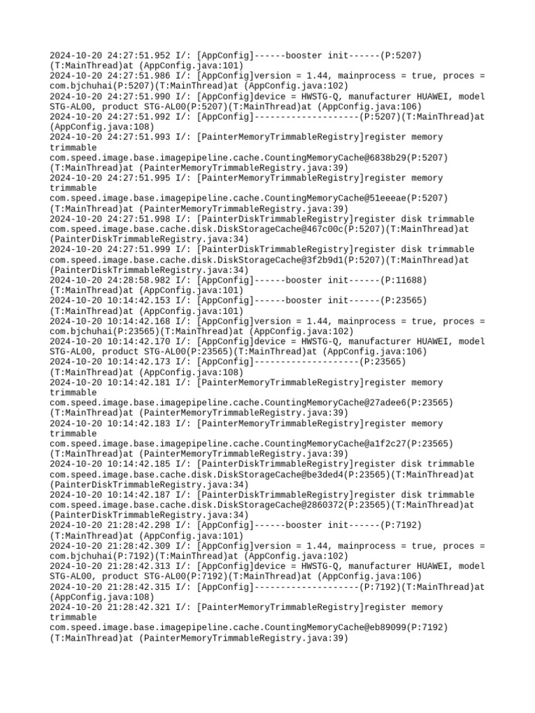 Logs | PDF | Java (Programming Language) | Software