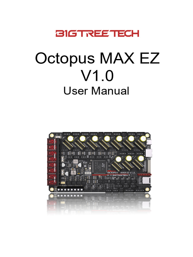 Octopus MAX EZ V1.0 Pinout Guide | PDF | Raspberry Pi | Booting