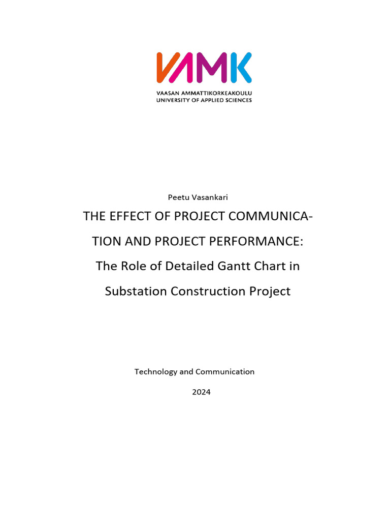 Gantt Chart's Impact on Project Success | PDF | Project Management ...