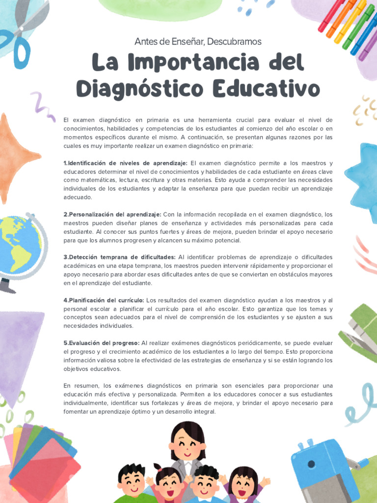 Importancia Del Diagnostico | PDF