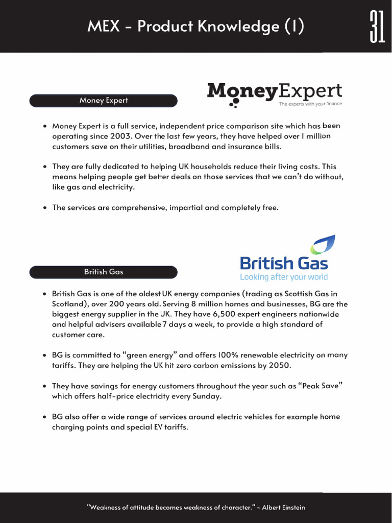 MEX Product Knowledge | PDF